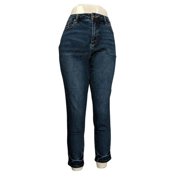 Studio Park | Jeans | Studio Park X Leah Williams Petite Skinny Jeans Womens 2p Blue | Poshmark